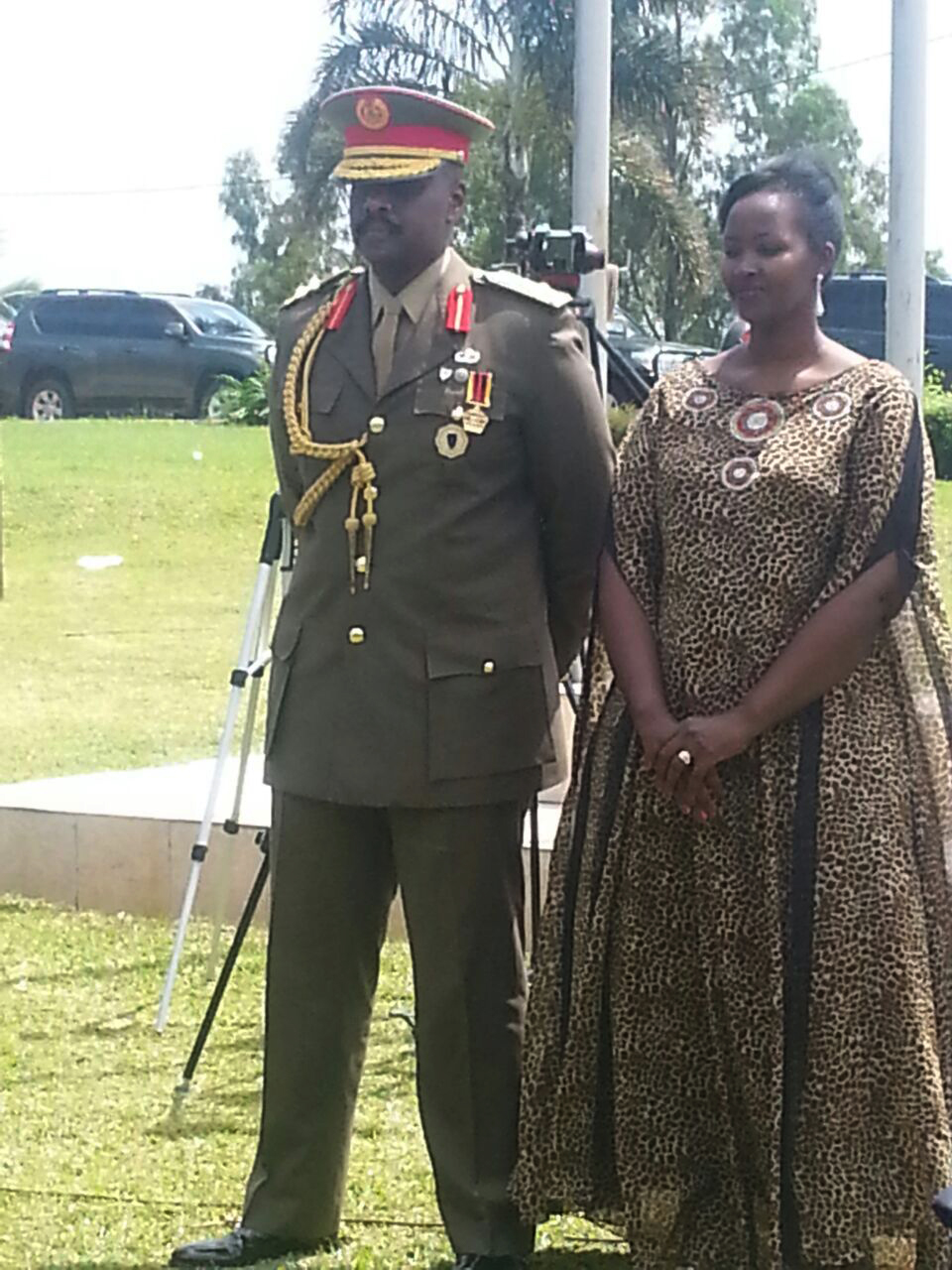 First son Muhoozi Kainerugaba decorated with Major General Pips ...